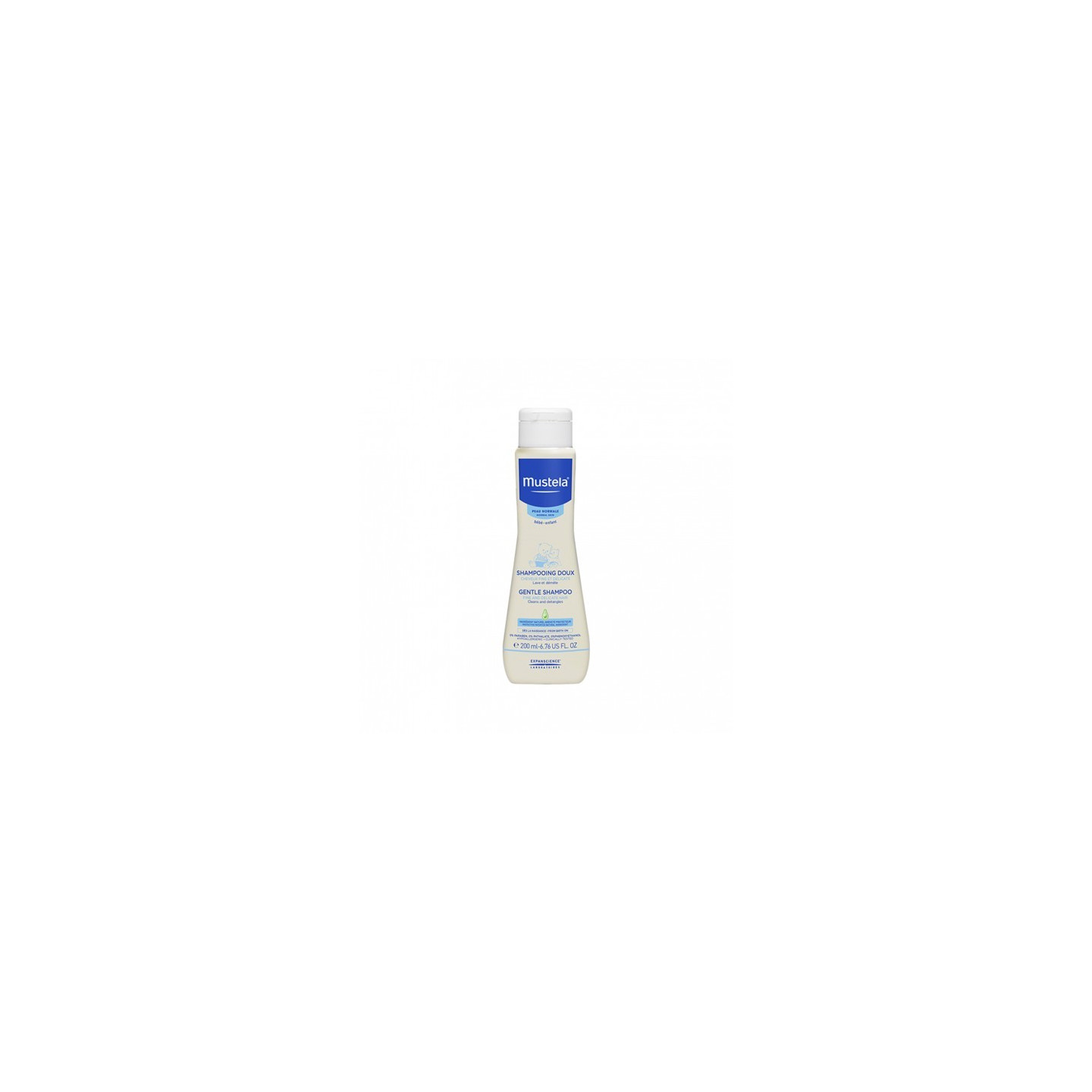 Mustela Bébé Shampooing Doux. Flacon de 200ML