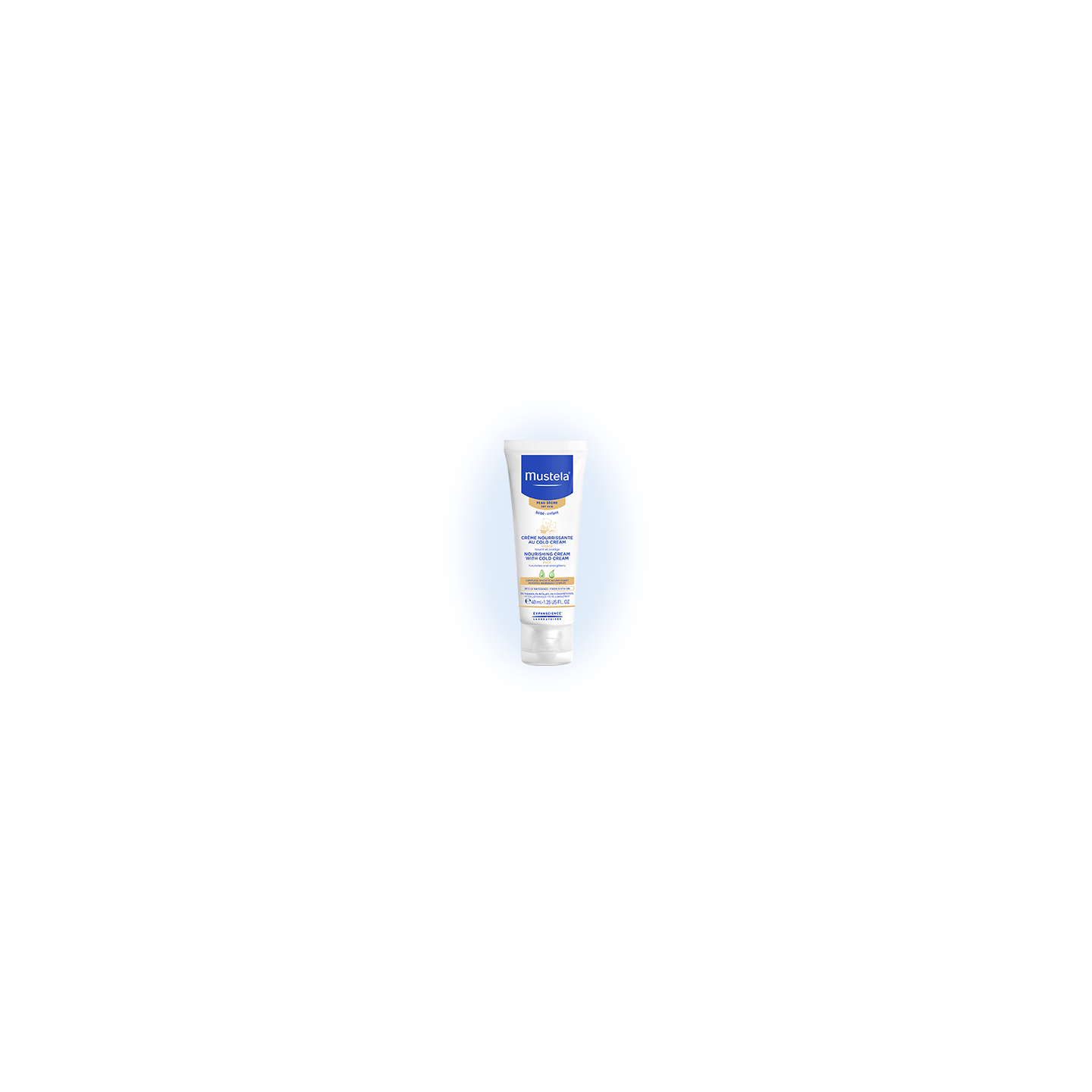 Mustela Bébé Crème au cold cream. Tube de 40ML