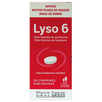 Lyso 6 30 sublingual tablets