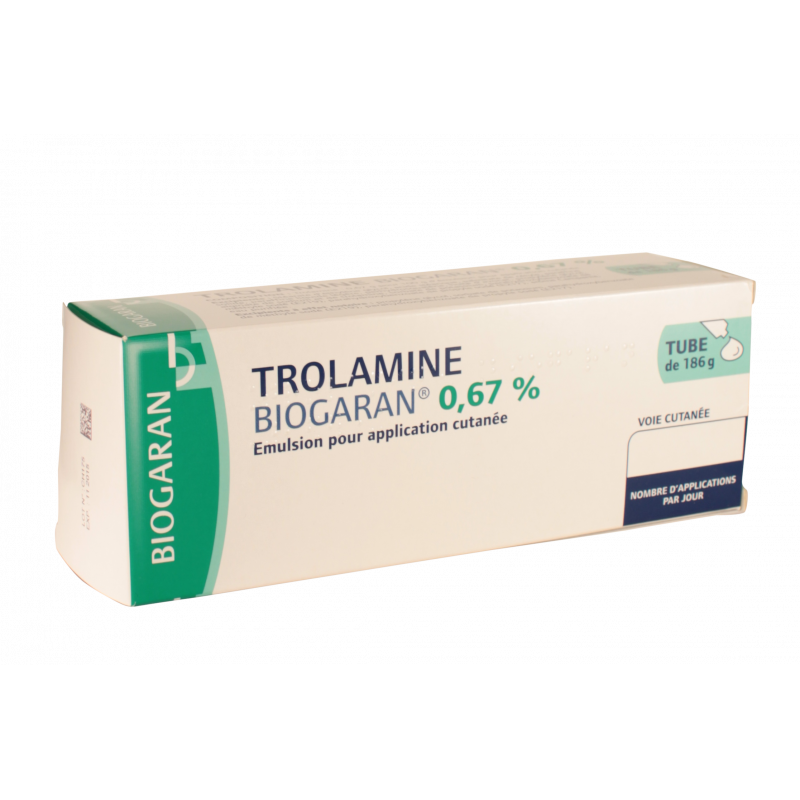 TROLAMINE BIOGARAN 0.67% TUBE 186G - Mon pharmacien conseil