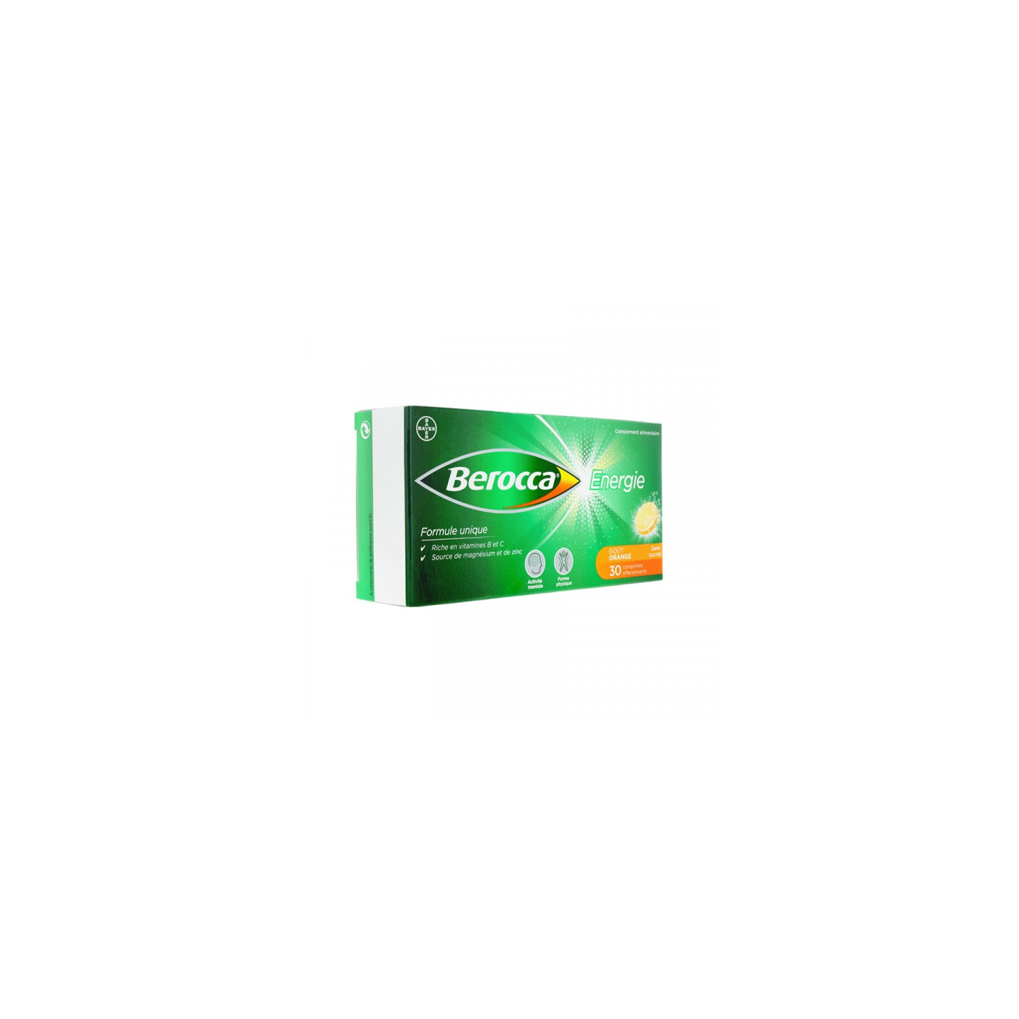 Berocca Energy without sugar per 30 effervescent tablets