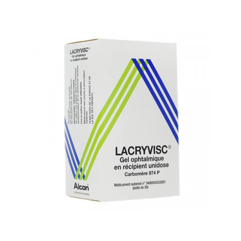 Lacryvisc Gel Ophtalmique 30 unidoses