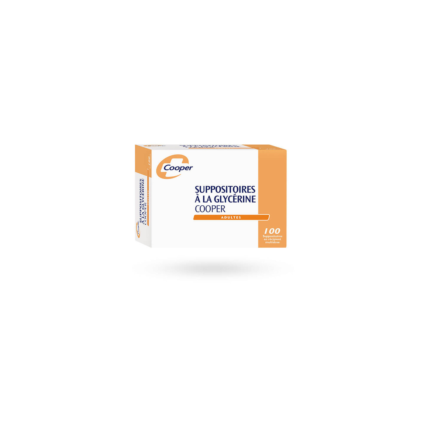 Cooper Glycerin Suppositories adults box of 100