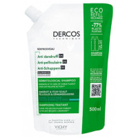 Vichy Dercos Anti-Dandruff Treatment Shampoo for Normal to Oily Hair ...
