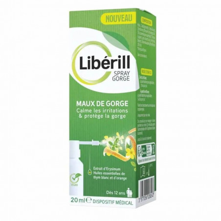 Libérill Spray Maux de Gorge 20 ml